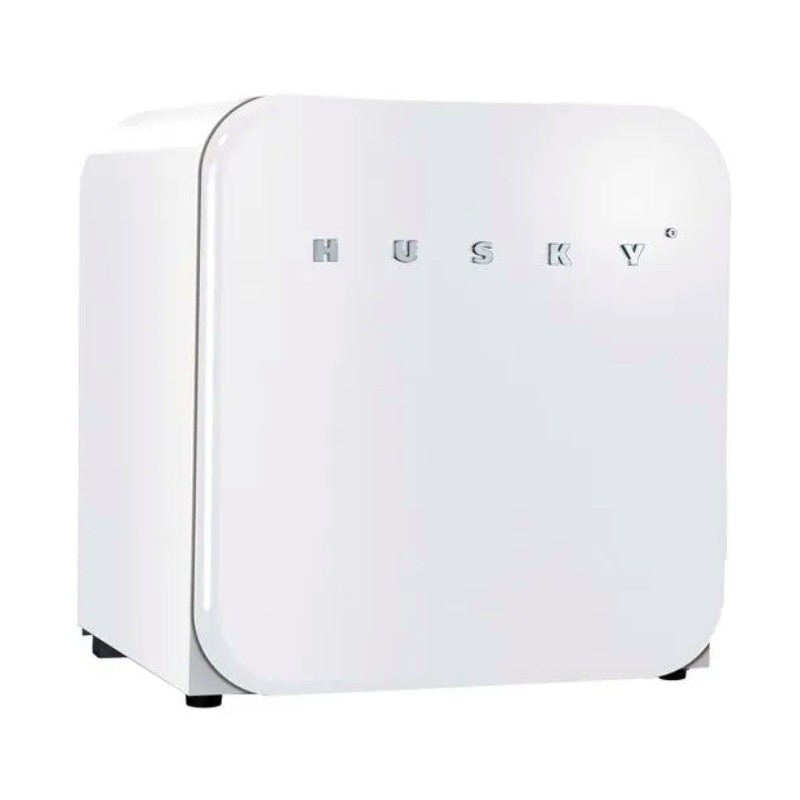 50's Retro Style Counter-Top Mini Fridge - White